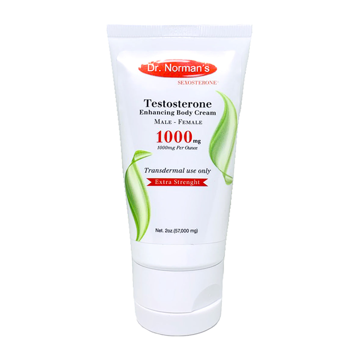 Dr. Norman's Testosterone 1000mg Enhancing Body Cream 2 oz (Female - M ...